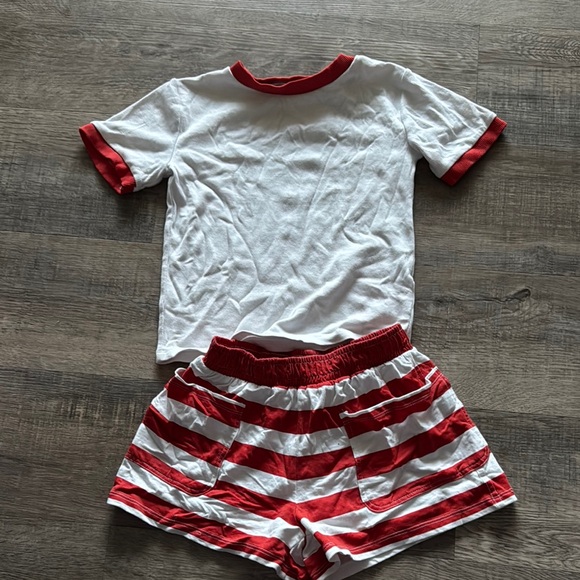 Zara | Matching Sets | Zara Red And White Matching Set | Poshmark